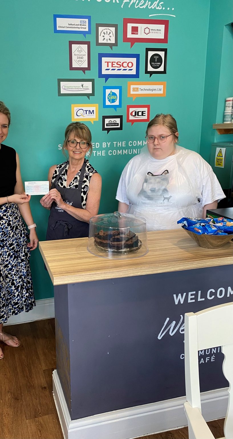 Telford and Wrekin CVS Well-Being Cafe - Wynn Foundation